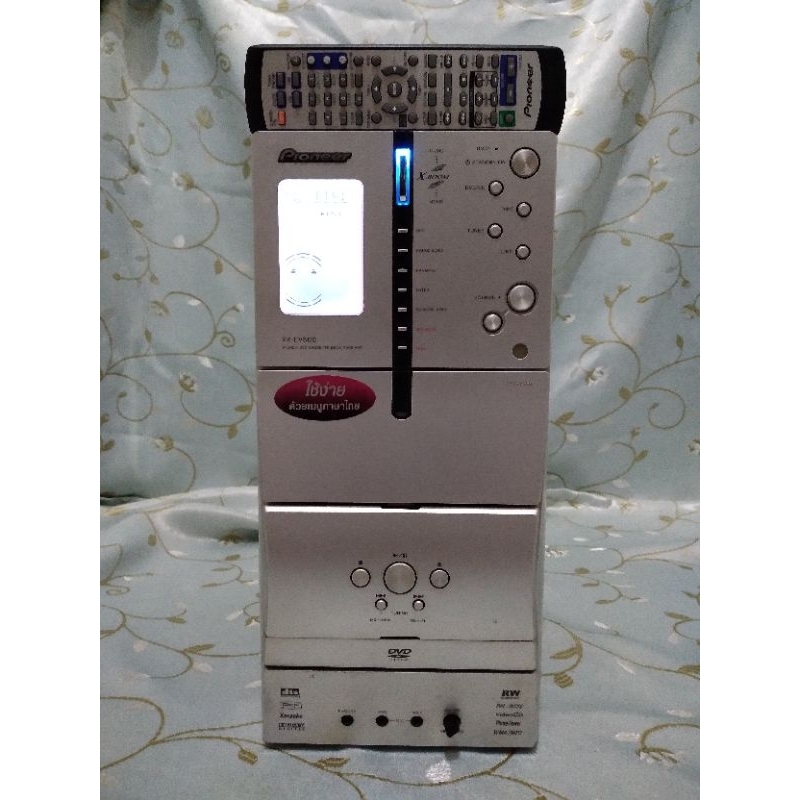 เครื่องเสียงไพโอเนียร์ หัวเครื่องมือสองพร้อมรีโมท Pioneer XV-EV500 #เบส ...