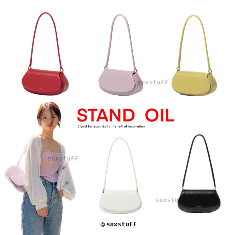 [พรีออเดอร์] โค้ดลด30% ️‍🔥 Stand Oil Clam Bag | Shopee Thailand