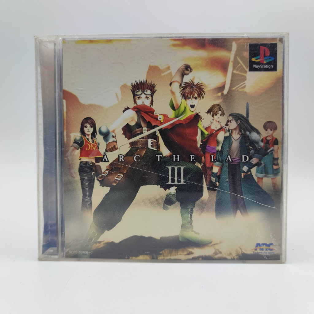 ARC THE LAD ภาค 3 แผ่นสภาพดี แผ่นแท้ PlayStation [PS1] ฝากล่องปริ มี ...