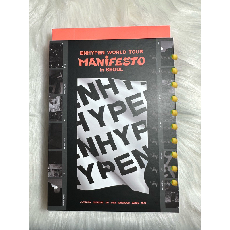 พร้อมส่ง enhypen world tour manifesto in seoul | Shopee Thailand