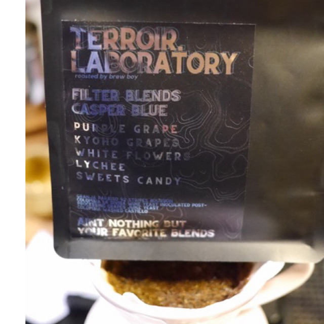 เมล็ดกาแฟ “CASPER BLUE” [Terroir Laboratory] Purple grape, Kyoho grapes ...