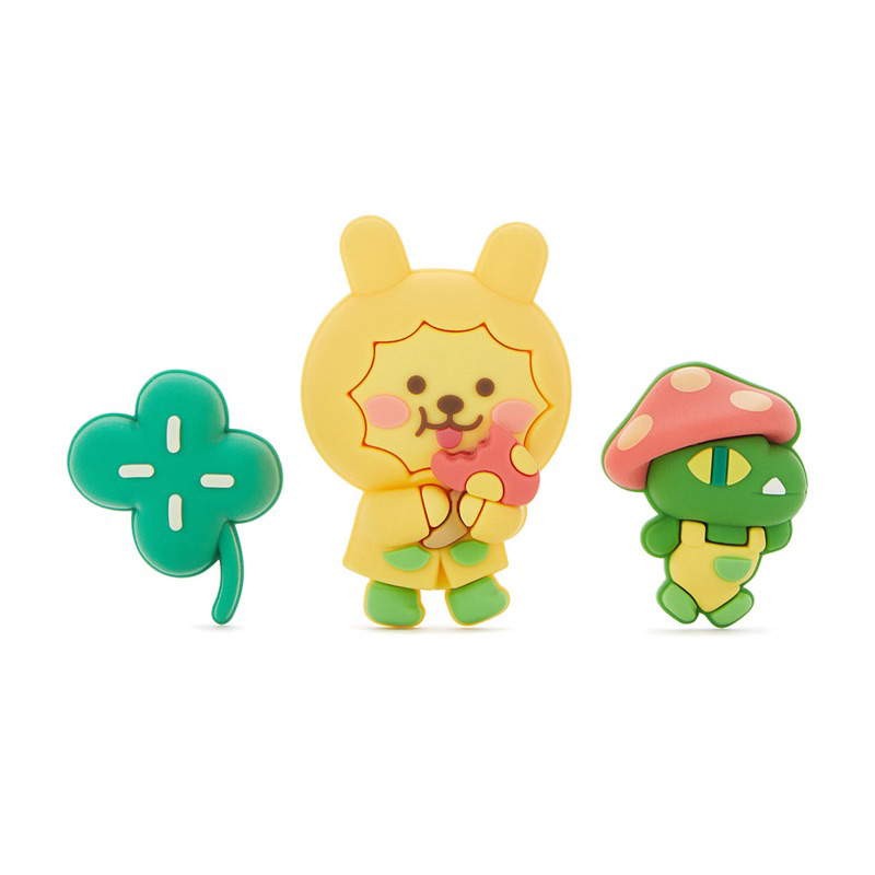 (พร้อมส่ง) Kakao friends - the rainy garden silicone charm set jibbitz ไรอัน เอพีช ของแท้ ...