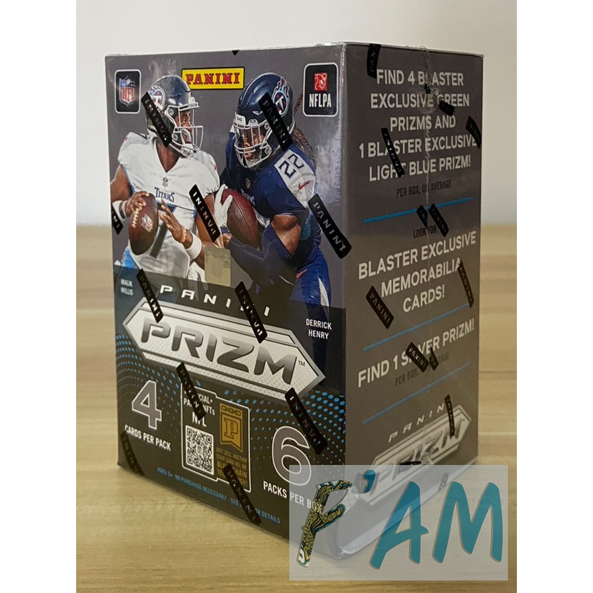 'พร้อมส่ง' 2022 Panini Prizm NFL Blaster Box การ์ดสะสมอเมริกันฟุตบอล ...