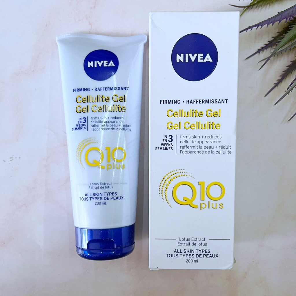 [Nivea®] Firming Cellulite Gel Plus Q10 L-Carnitine 200 ml สกินแคร์ โลชั่น นีเวียร์เจล | Shopee ...