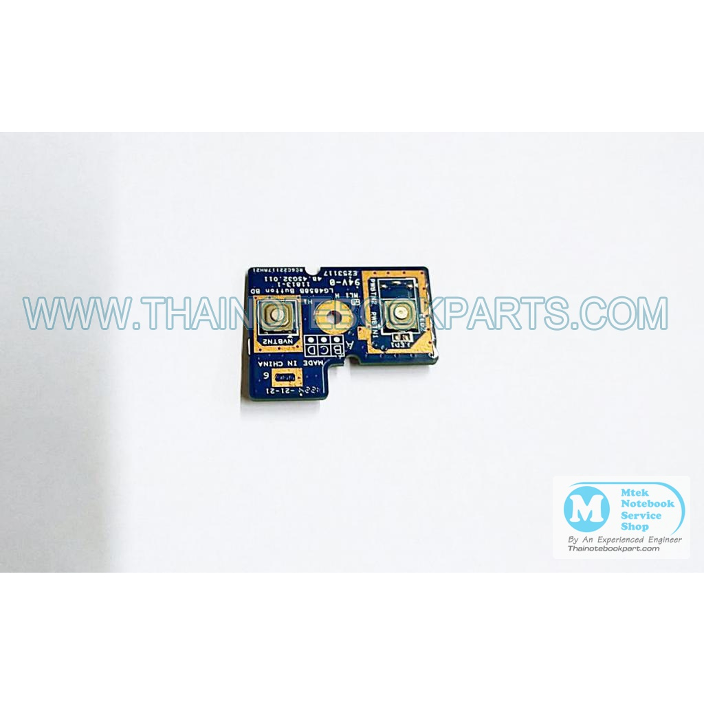 แผงวงจร Switch Board Lenovo G480 Series - LG4858B (มือสอง ไม่มีสายแพ ...