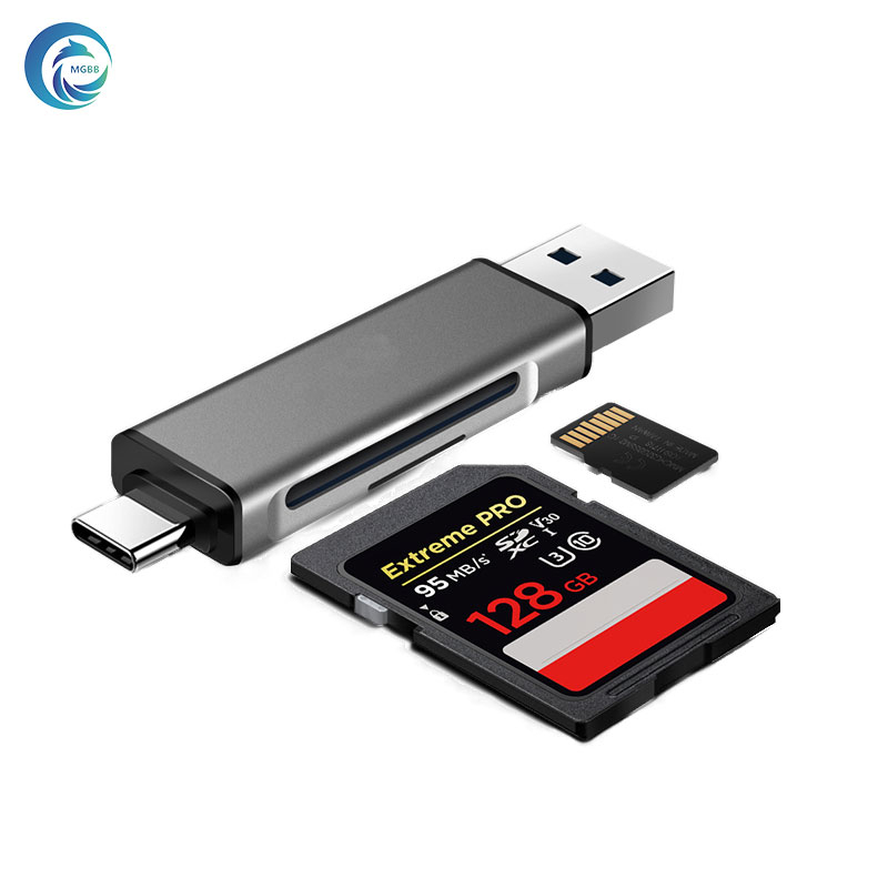MGBB การ์ดรีดเดอร์ USB3.0 USB2.0 2 in 1 TF / SD ขนาดเล็ก 2-in-1 Card ...