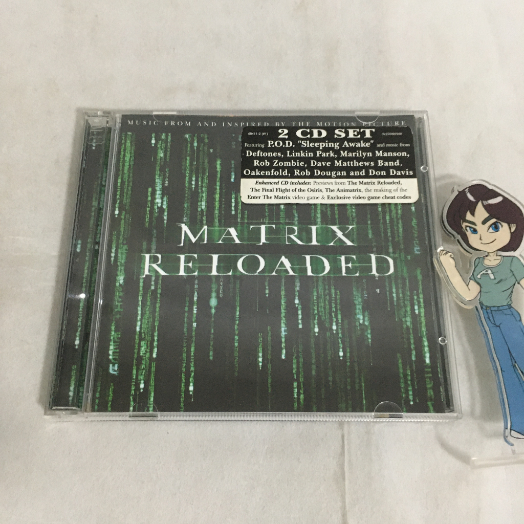 (มือสอง) CD Music Soundtrack Matrix Reloaded [2Disc] / Animatrix The ...