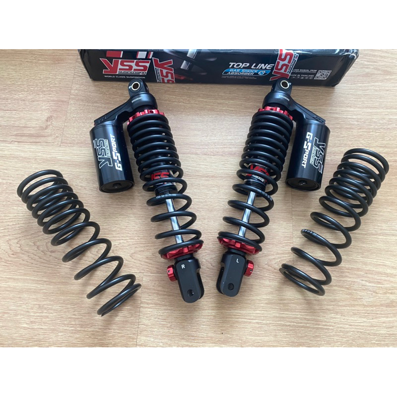 โช๊ค YSS XMAX 300 G SPORTS SMOOTH BLACK SERIES 325 mm | Shopee Thailand