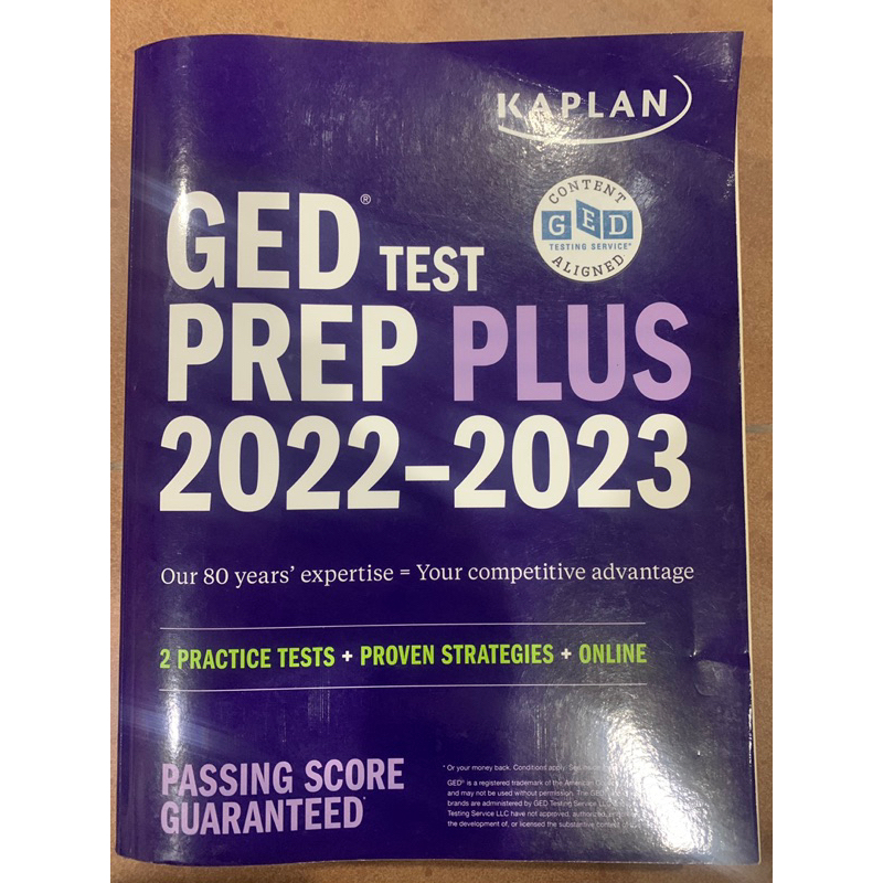 หนังสือมือสอง GED TEST PREP PLUS 2022-2023 | Shopee Thailand
