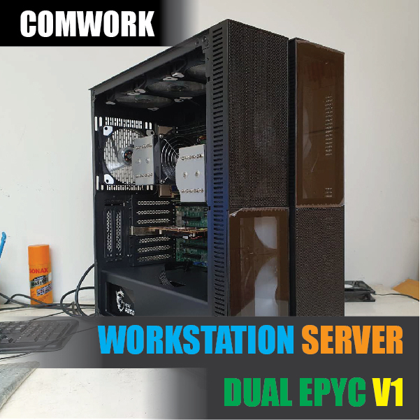 คอม 96 เธรด | ซีพียู DUAL AMD EPYC 7451 | เมนบอร์ด DUAL CPU | แรม 32GB ...