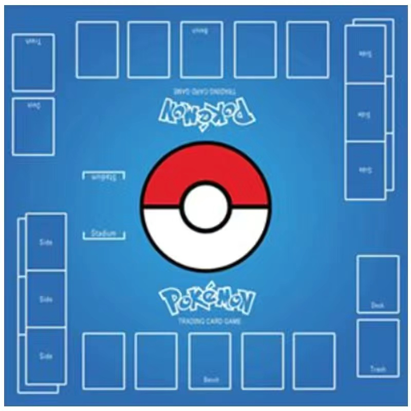 พร้อมส่ง Playmat Pokemon Card Battle Pad Plate Tcg สนามรบ แผ่นรองการ์ด ...