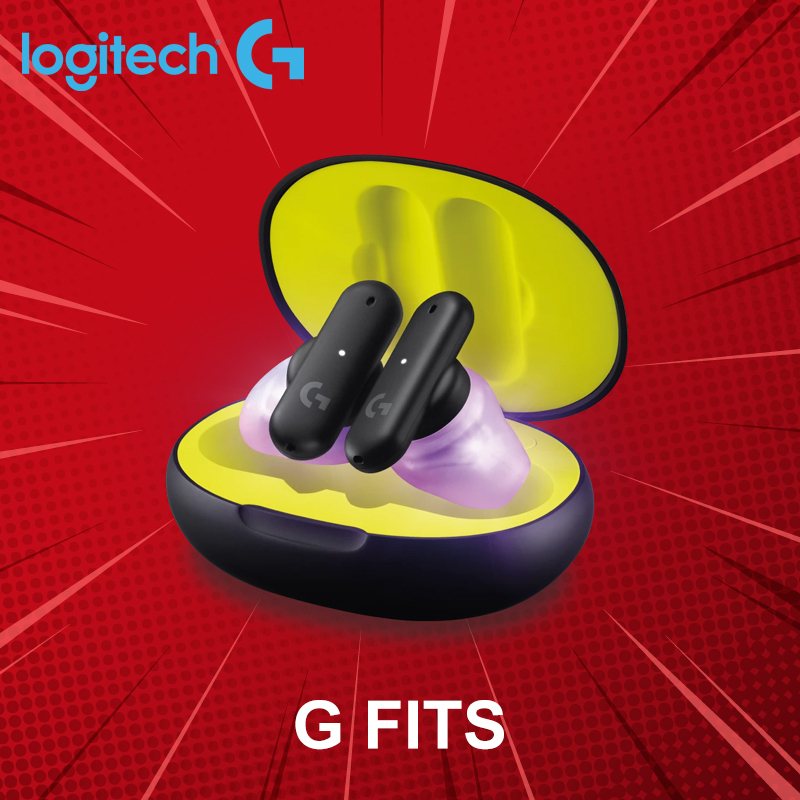 หูฟังเกมมิ่งไร้สาย Logitech G FITS ประกันศูนย์ 2 ปี | Shopee Thailand
