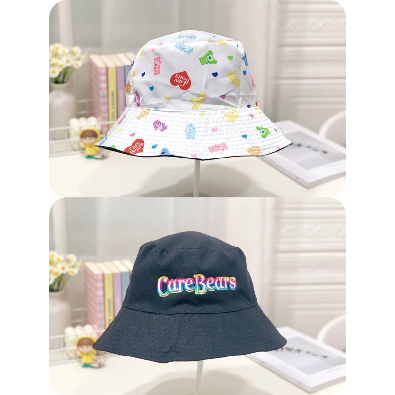 หมวก Care Bears ทรง Bucket แบบกลับด้านได้ | Shopee Thailand