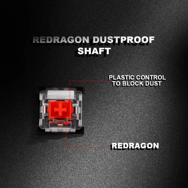 REDRAGON switch mechanical keyboard 3pin | Shopee Thailand