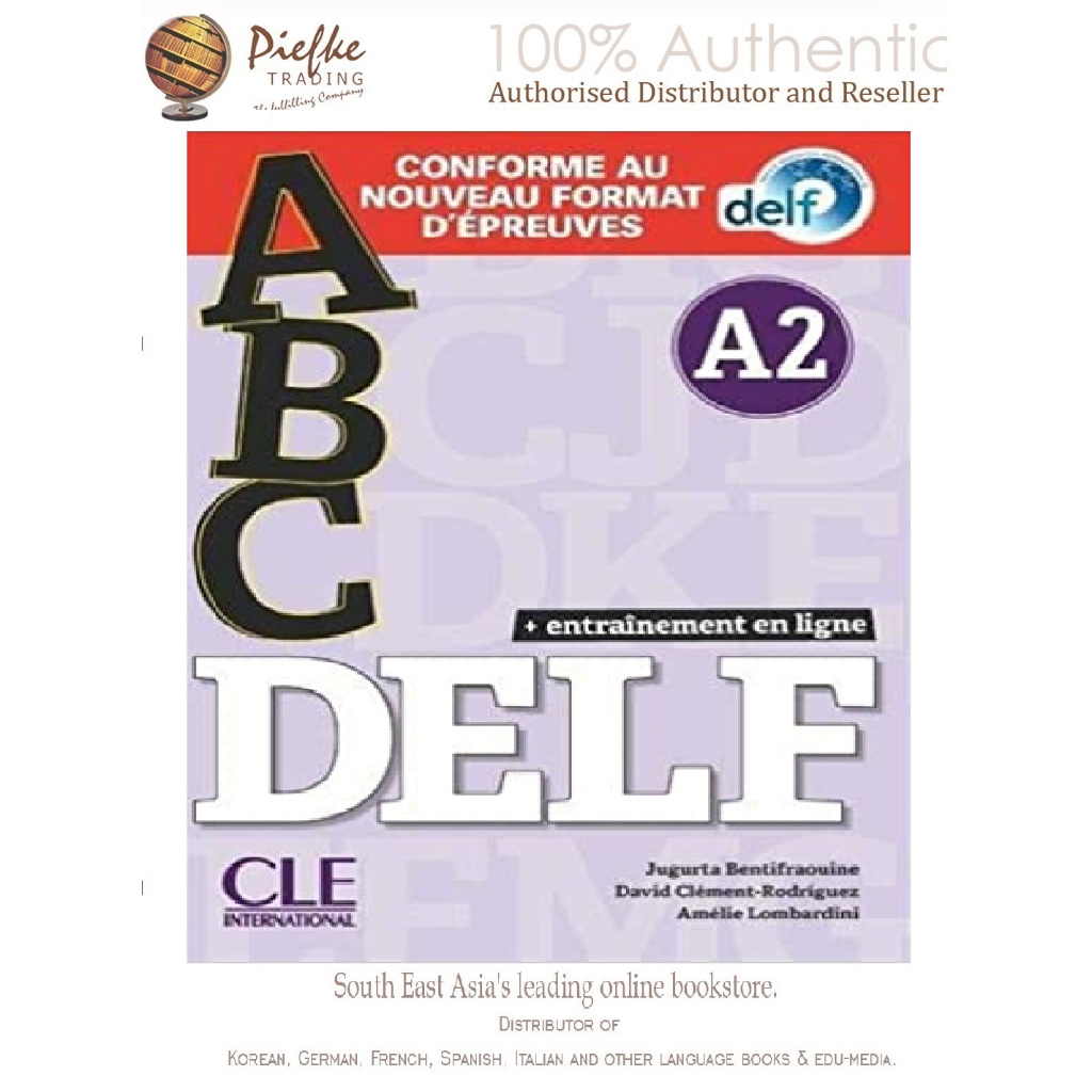ABC Delf Adulte niv.A2 + livret 9782090351996 ( 100% Authentic ...