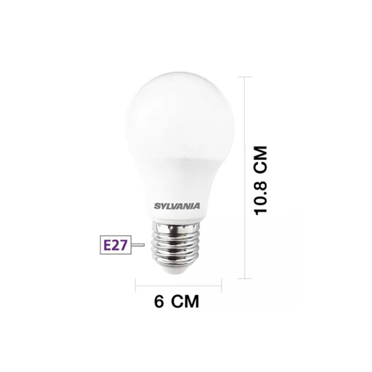 SYLVANIA หลอดไฟ LED Bulb 9W 11W ซีลวาเนีย รุ่น ToLEDo Basic Plus | Shopee Thailand