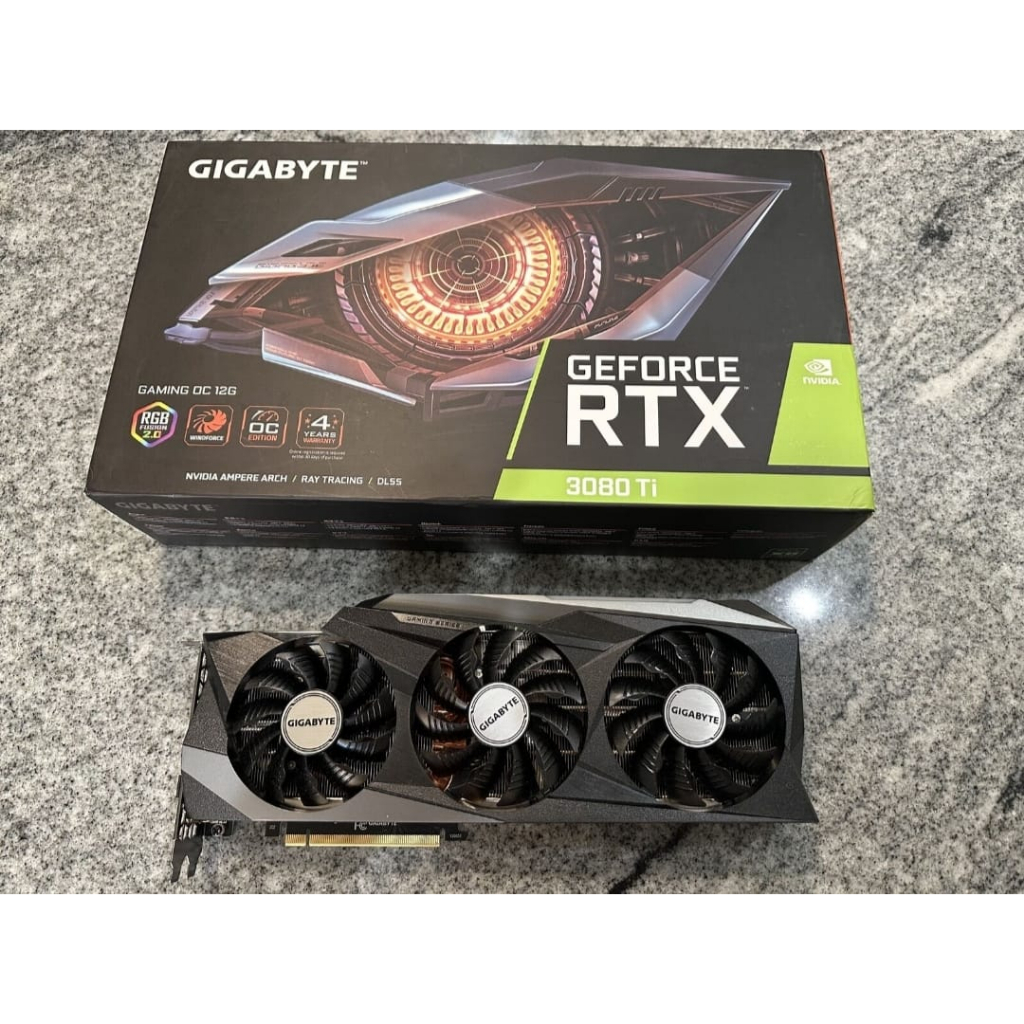 Gigabyte GeForce RTX 3080 Ti Gaming OC 12G 12GB 384-Bit GDDR6X Graphics ...