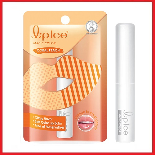 Mentholatum Lip Ice Magic Color เมนโทลาทั่ม ลิปไอซ์ เมจิค คัลเลอร์ ...