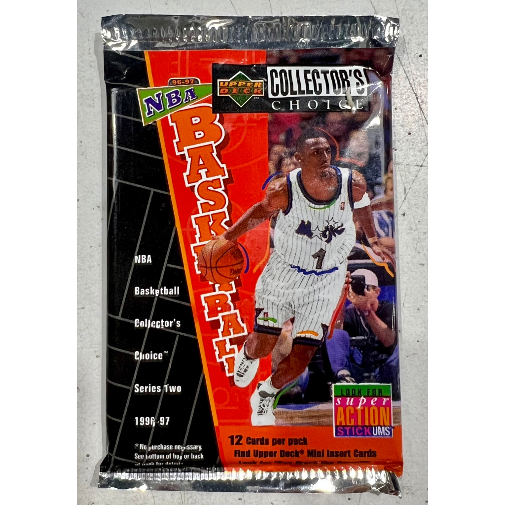 พร้อมส่ง !!! UPPER DECK COLLECTOR'S CHOICE NBA 96-97 (1 ซอง) | Shopee ...