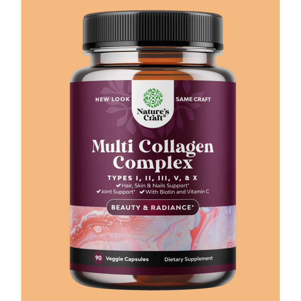 Natures Craft Multi Collagen Complex 90 Capsules | Shopee Thailand