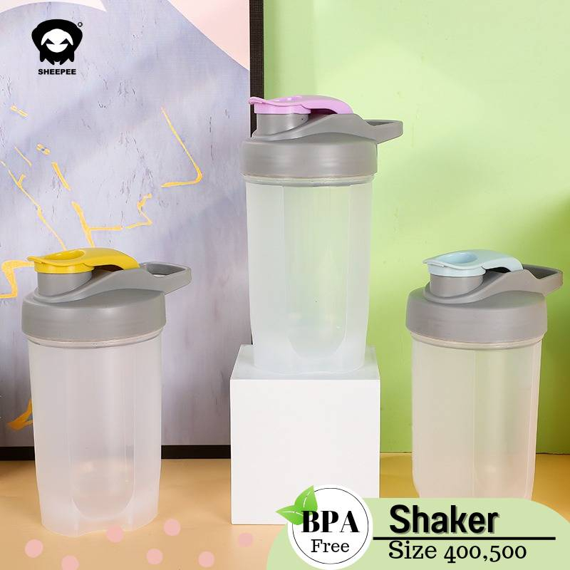แก้วเชค ใช้ชงโปรตีน มี 2 ขนาด 400/500ml. | Shopee Thailand