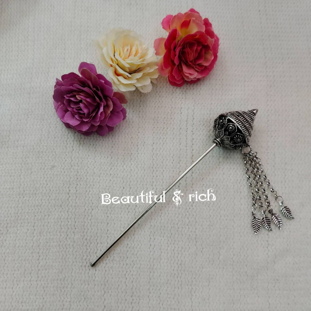 เครื่องประดับชุดไทยสีรมดำ ดำพลอยแดง รุ่น D00013 | Shopee Thailand