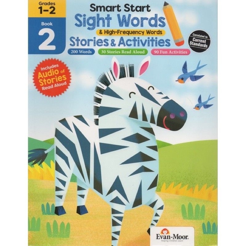 แบบฝึกหัดชุด Smart Start Sight Words Stories & Activities Grade 1-2 ...
