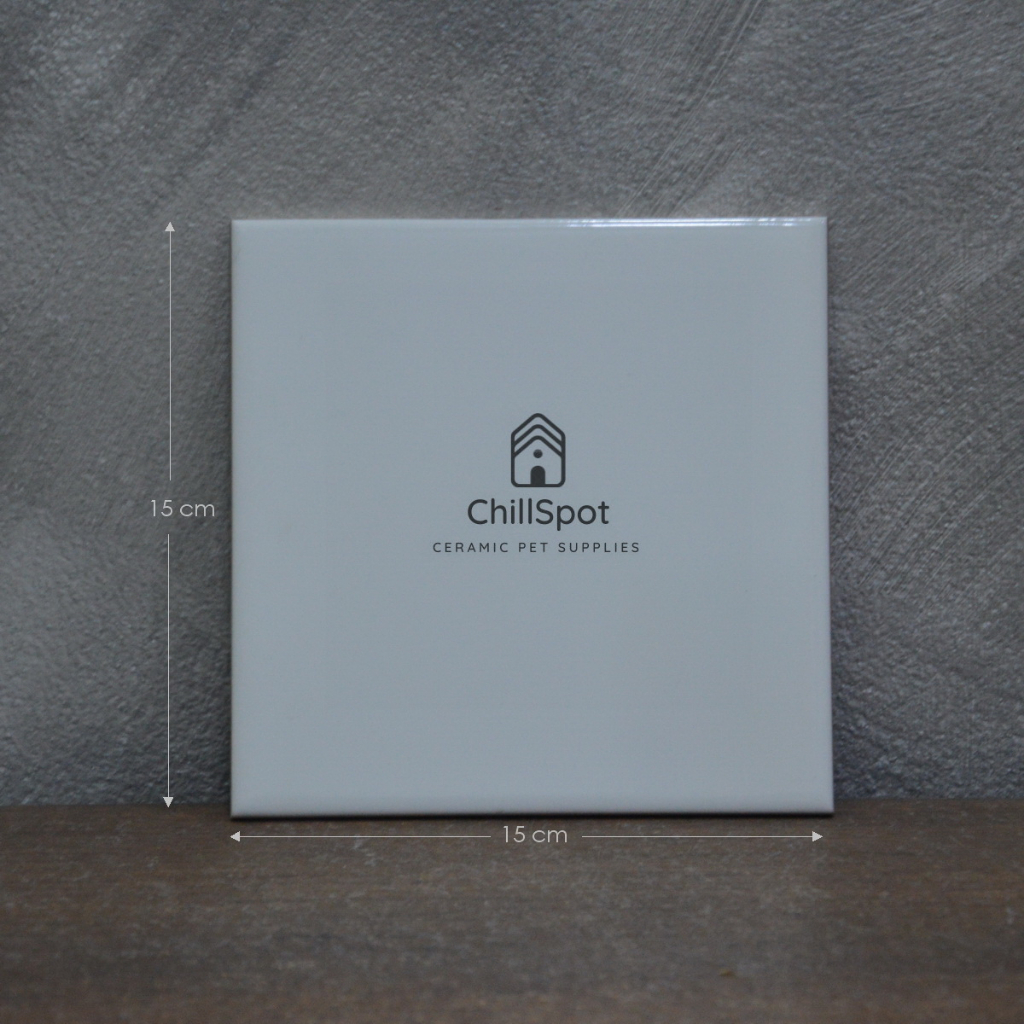 แผ่นเย็นรองพื้น!! Ceramic Tile Plate (Size 15 x 15 x 0.5 cm), แผ่น ...