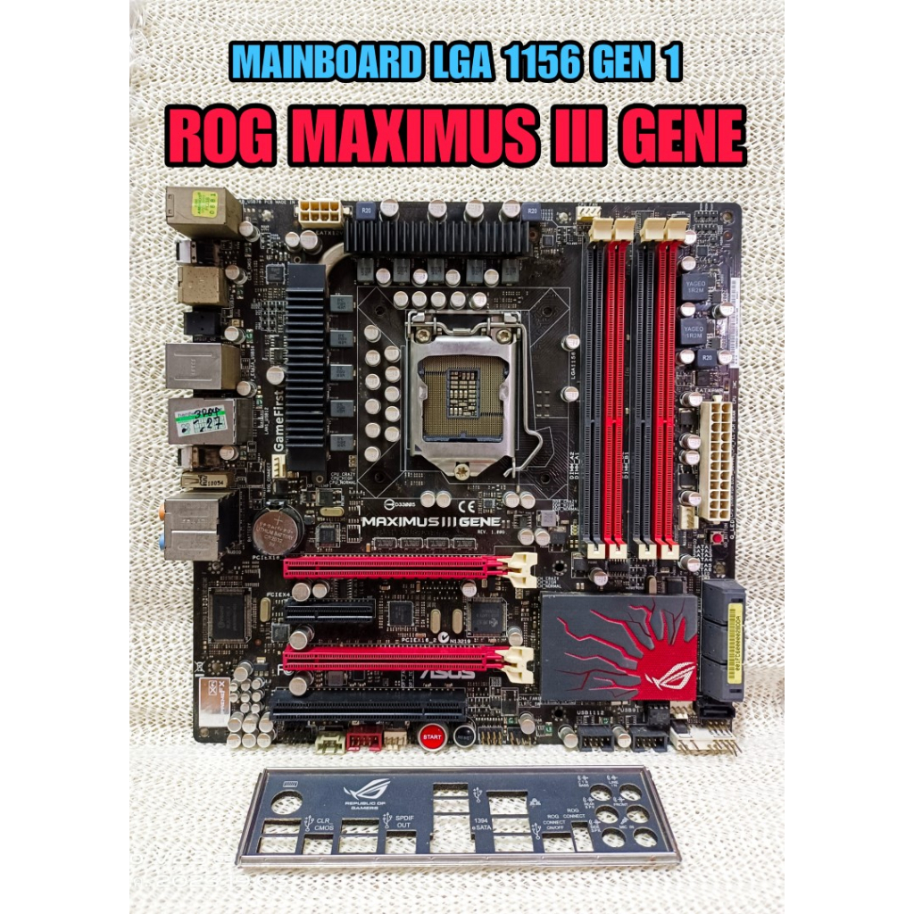 (ร้านในไทย) เมนบอร์ด 1156 รองรับ CPU INTEL GEN 1 (LGA 1156) ** มีของ ...