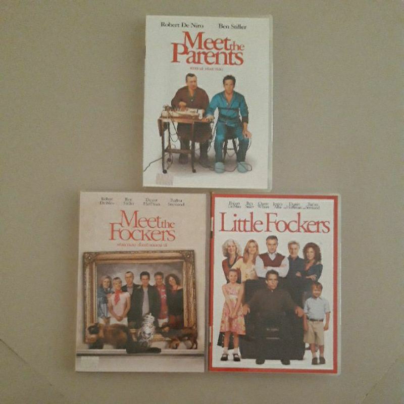 DVD ดีวีดี ลิขสิทธิ์แท้ ภาพยนตร์ตระกูล Meet the Parents | Shopee Thailand