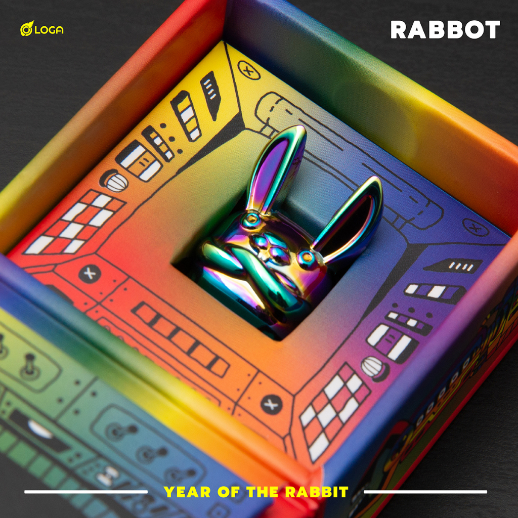 LOGA METALLIC KEYCAP SERIES : RABBOT ( Year of the Rabbit ) | Shopee ...
