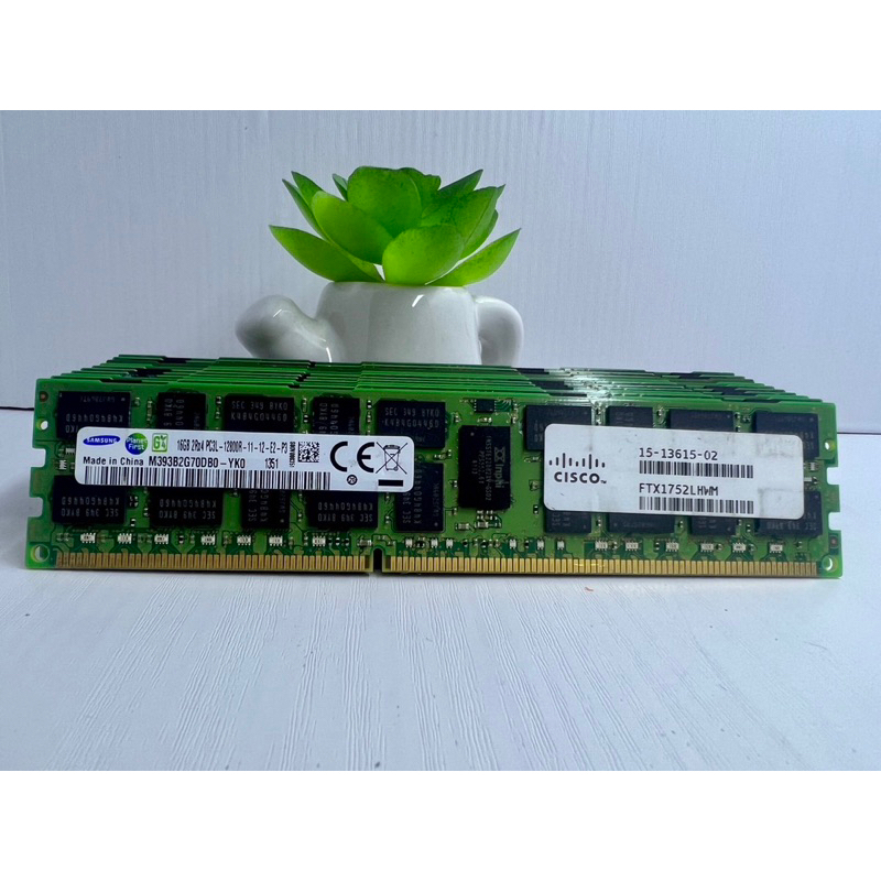 RAM SERVER 16GB DDR3 ยี่ห้อSAMSUNG PC3-1600Mhz RAM EEC 16GB DDR 3 ราคา ...