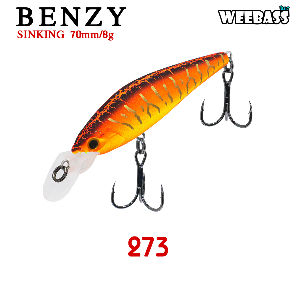 อุปกรณ์ตกปลา เหยื่อปลอม WEEBASS เหยื่อปลั๊ก - รุ่น BENZY SINKING 70mm ...