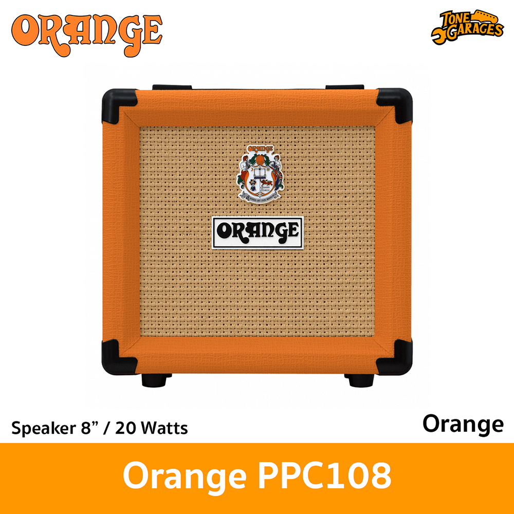 Orange PPC108 1 X 8" Closed Back Speaker Cabinet | Shopee Thailand