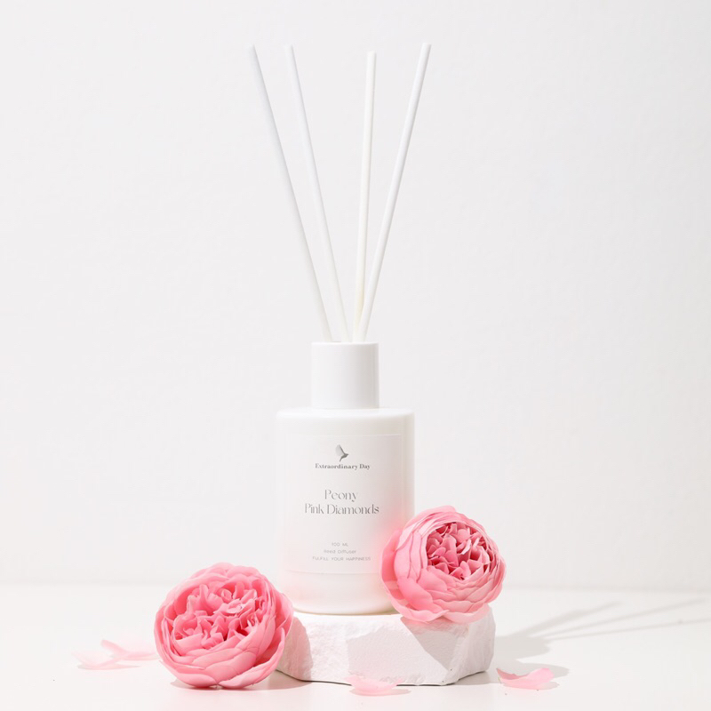 ก้านไม้หอมปรับอากาศ Peony Pink Diamonds (Extraordinary Day : Reed ...