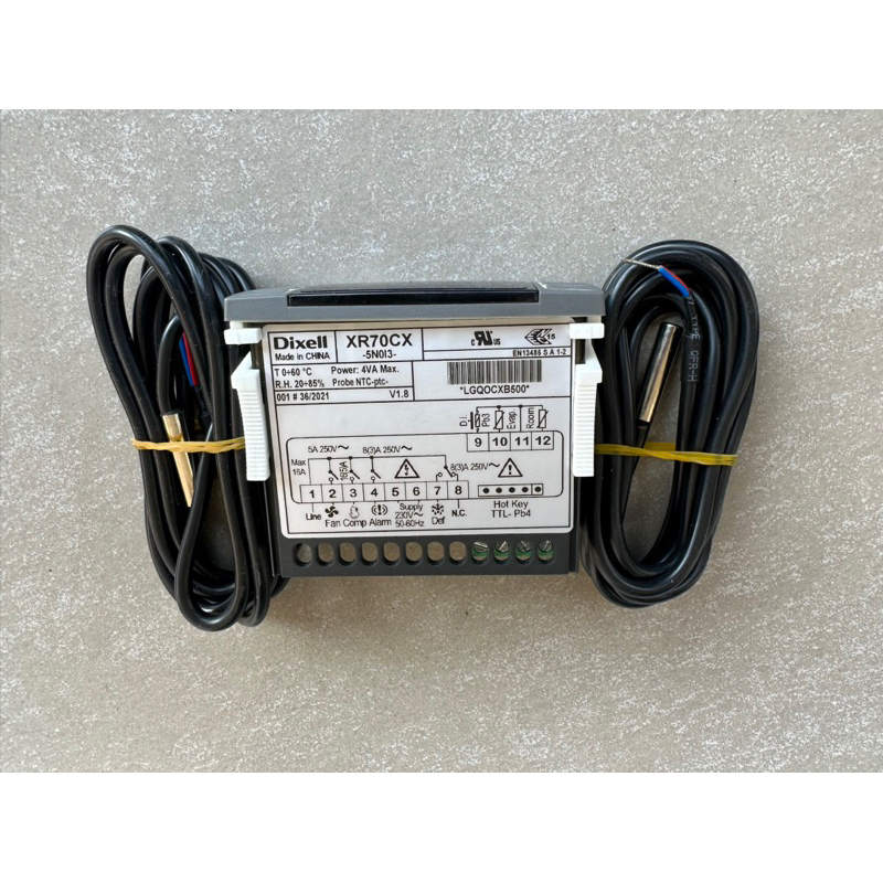 Dixell XR70CX พร้อมสายเซ็นเซอร์ยาว150เซ็นติเมตร2เส้น ,เทอร์โมดิจิตอลตู้ ...