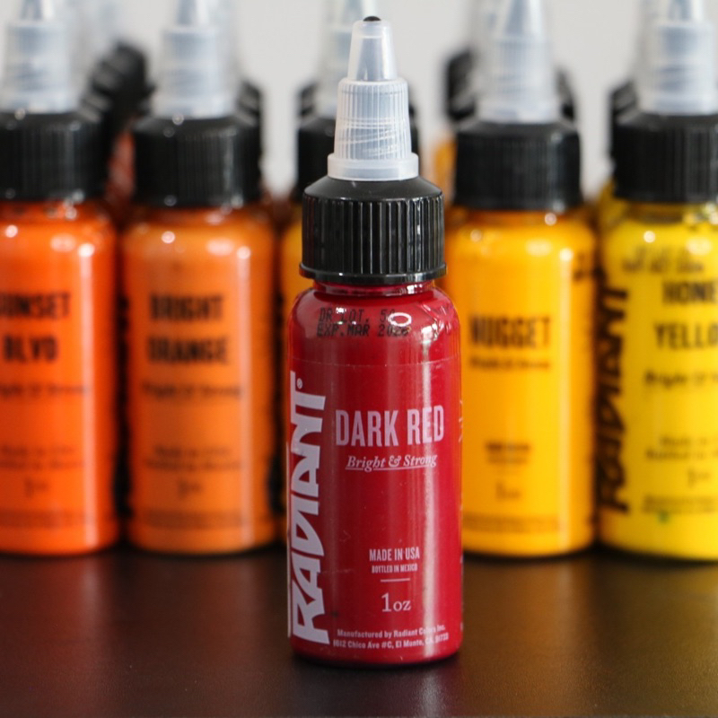 สีสัก RADIANT INK เเท้100000% ขนาด 1 Oz./หมึกสัก/Tattoo/ | Shopee Thailand