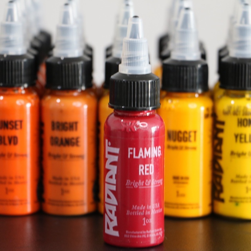 สีสัก RADIANT INK เเท้100000% ขนาด 1 Oz./หมึกสัก/Tattoo/ | Shopee Thailand