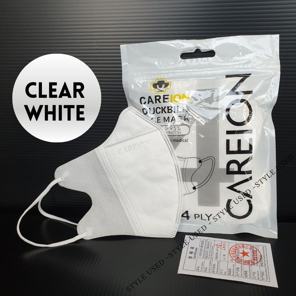 แมสหน้าเรียว 3D ทรงญี่ปุ่น MASK CAREION แมส KF94 ( 1 ซองมี 10 ชิ้น ) หน้ากากอนามัย พร้อมส่ง ...