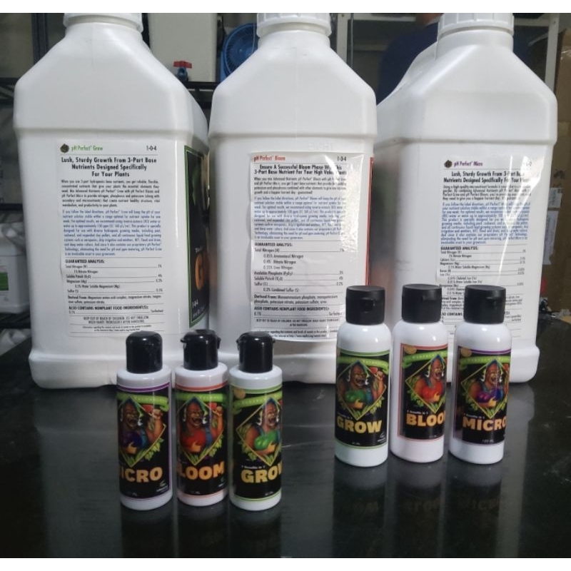 ปุ๋ย pH Perfect® Grow, Micro , Bloom, Advanced Nutrients Combo Set 3 ขวด | Shopee Thailand