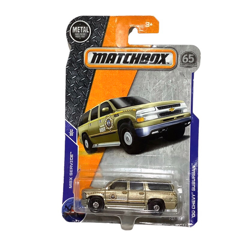 Matchbox ‘00 Chevy Suburban ( SUV สไตล์เมกัน ) รถนายอำเภอ งานเก่า หายาก ...
