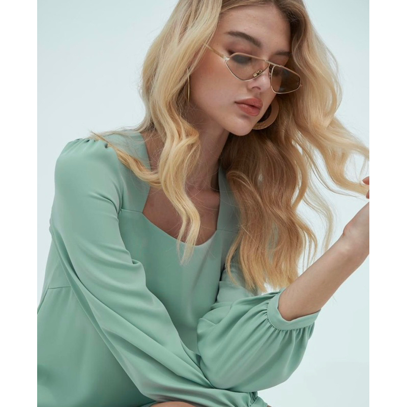 ชุดเดรส mave matter รุ่น Attitude dress สีมิ้นท์ ชุดทำงานผู้หญิง ชุด ...