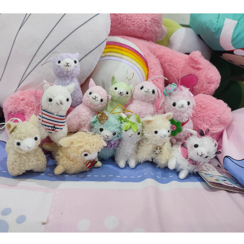 พวงกุญแจอัลปาก้า อมูส Alpaca Amuse Alpacasso Amuse Plush Doll ตุ๊กตาอัล ...