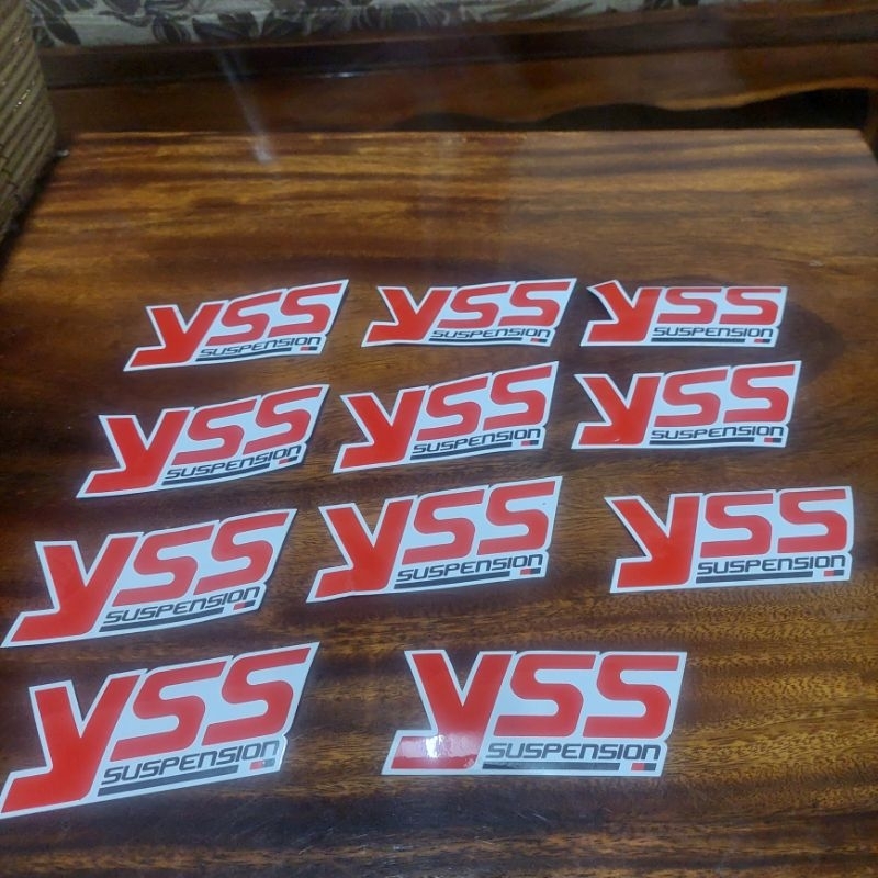 สติ๊กเกอร์ สุดฮิต YSS ติดโช๊ค ลิขสิทธิ์แท้ของ yss ราคา 20฿ต่อชิ้น (ชื้อ ...