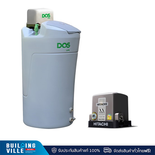 [ส่งฟรี!!] DOS ถังเก็บน้ำบนดิน 700 L รุ่น DX5 Water Pac + HITACHI ปั๊ม ...