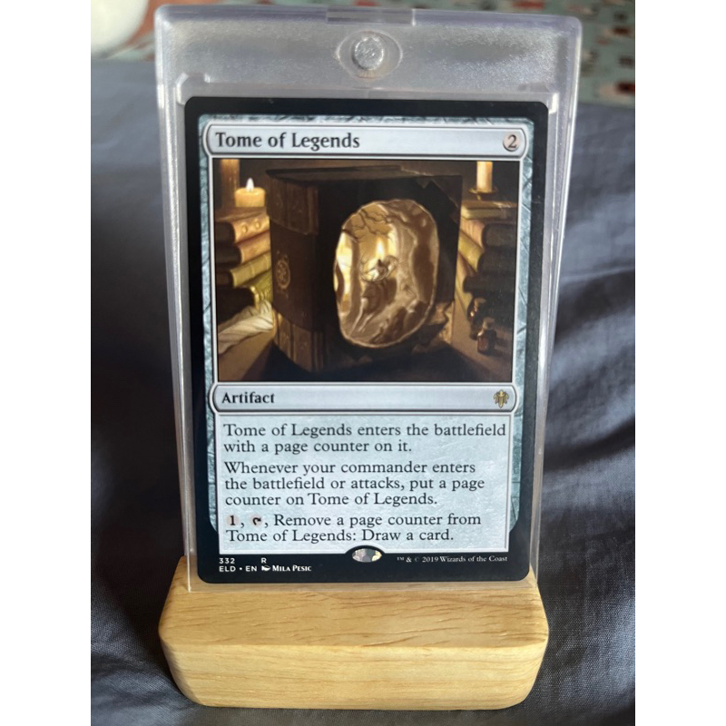 การ์ด MTG Tome of Legends Artifact Magic the Gathering EDH รุ่น ELD ...