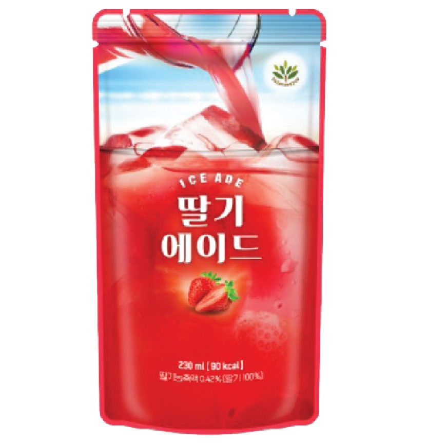 เครื่องดื่มรสผลไม้ แบบซอง BALANCE GROW Fruit Aid 한국 편의점 과일 음료 | Shopee ...