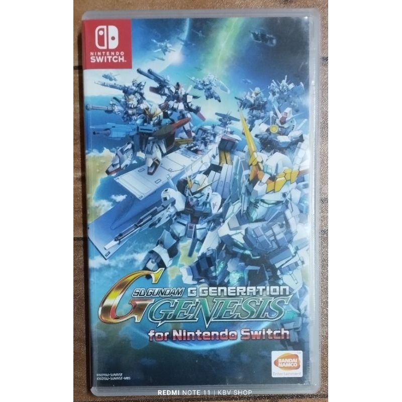 (มือ 2 พร้อมส่ง)Nintendo Switch : Sd Gundam G Generation Genesis มือสอง ...
