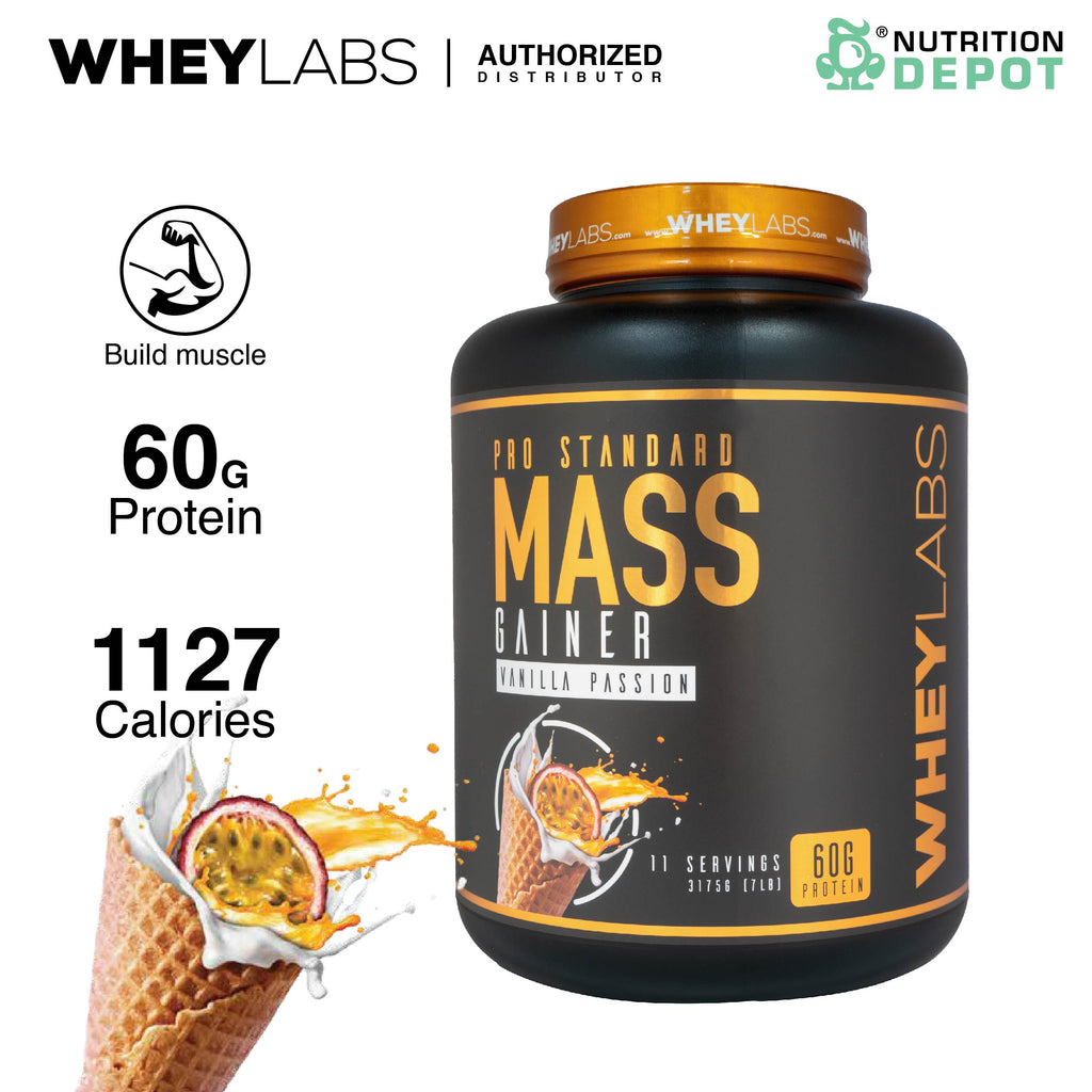 Whey Labs Mass Gainer 7lbs - เวย์โปรตีนเพิ่มน้ำหนัก | Shopee Thailand