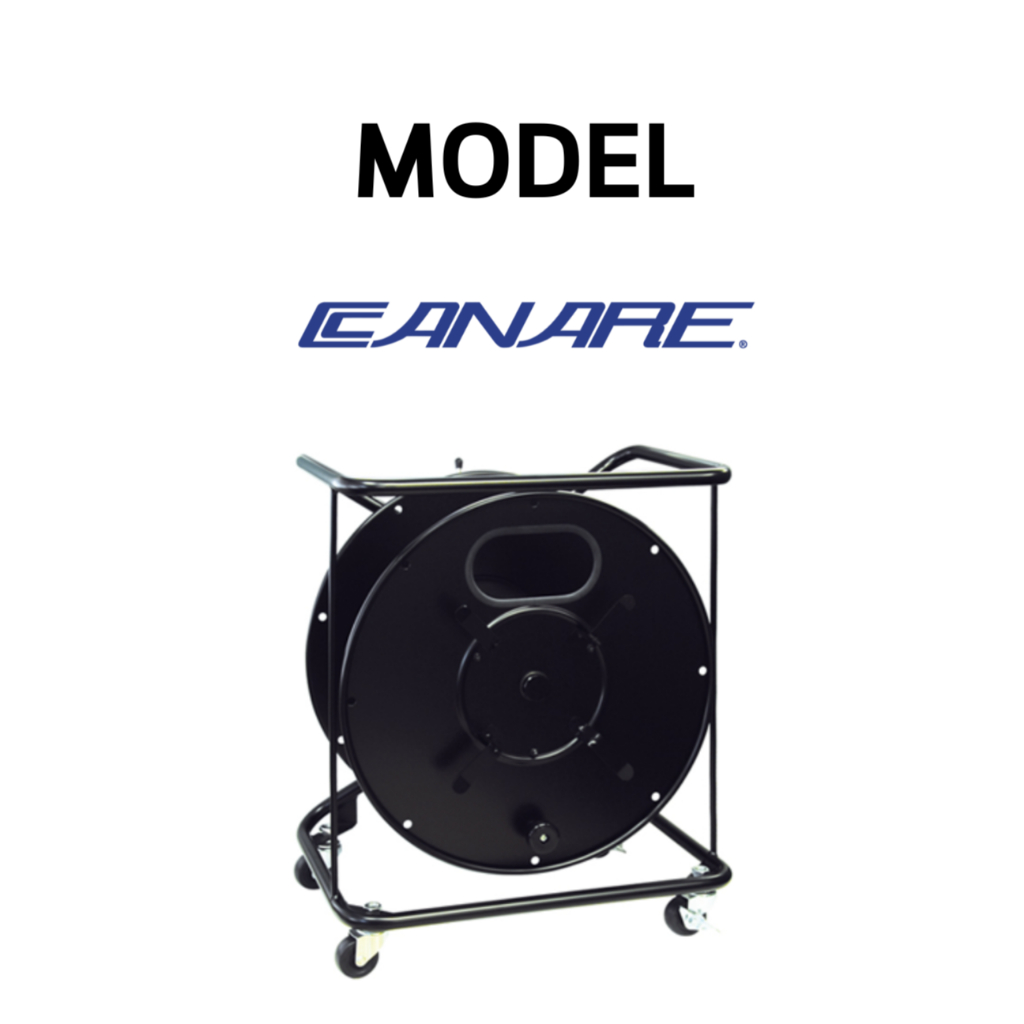 โรลม้วนสาย "CANARE" Cable Steel reels with 3-speed brake (โรลเปล่าไม่ ...